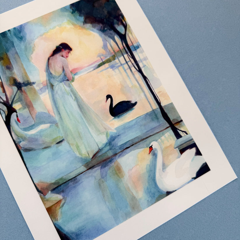 Swan Lake - Art Print – Valerie Lin
